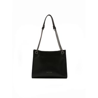 Kazar Schultertasche mit Schiebe-Kette - - Bags - Damen - Schwarzk - ONE SIZE