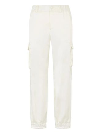 Philipp Plein patch-pocket drawstring cargo pants - Nude