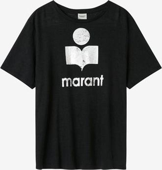 Isabel Marant T-shirt Zewel - Femme - Noir - Taille XS - Marant &Eacute;toile
