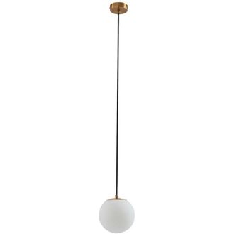 Lucande Lucande - Suspension en verre &agrave; intensit&eacute; variable Bidolo en verre pour salle de bain