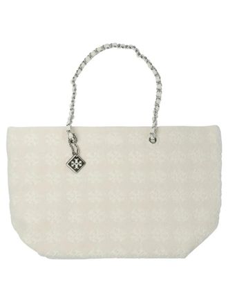Tory Burch Tory Burch Hobo Bags - Ella Terry Chain Tote - Gr. unisize - in Grau - f&uuml;r Damen