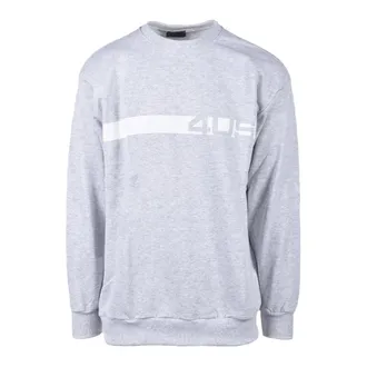 Cesare Paciotti Baumwoll-Sweatshirt - Modell: Felpa - - Sweatshirts & Hoodies - Herren - Grau - XL
