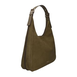 Michael Kors Nolita Gro&szlig;e Nubuk Hobo Umh&auml;ngetasche - - Bags - Damen - Gr&uuml;n - ONE SIZE