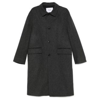 Hev&ograve; Mantel - - Coats - Herren - Grau - 2XL