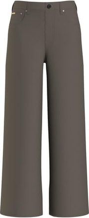 Calvin Klein Pantalon droit uni en coton