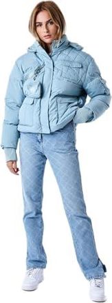 Project X Paris Doudoune Matelassée courte Bleu vert L