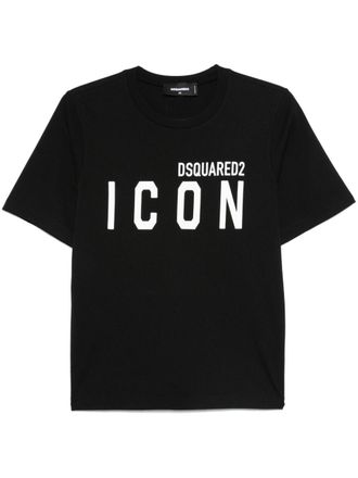 Dsquared2 t-shirt Icon Forever Easy - Noir