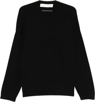 Isabel Benenato Isabel Benenato, Homme, Pulls, Noir, Taille: XS Crew Neck Sweater