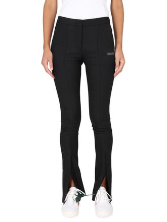 Off-white Tailored Virgin Wool Trousers - Black