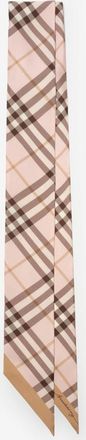 Burberry Foulard ultrafin en soie Check