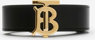 Burberry Ceinture TB r&eacute;versible en cuir
