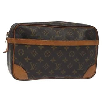Louis Vuitton Pre-owned Toile pochettes-minaudieres - Femme - Pre-owned - Brun - Taille: ONE Size