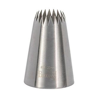 RBV BIRKMANN Birkmann, Franz&ouml;sische Sternt&uuml;lle, 20 mm, Kunststoff, Grau, 5 x 3 x 2 cm