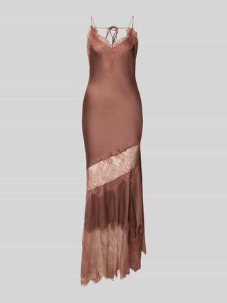Topshop Maxikleid mit Spitze und r&uuml;ckseitiger Schn&uuml;rung Modell ILISA