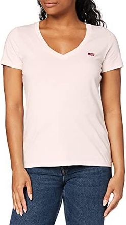 Levi's Perfect V-Neck T-Shirt Femme, Almost Mauve, XXS