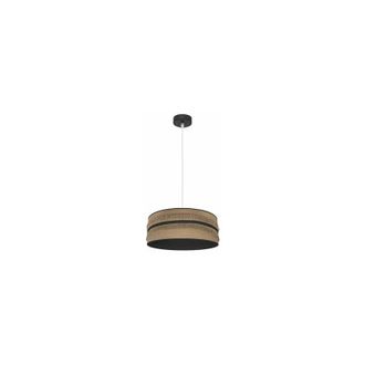 Fabrilamp Pendelleuchte natalia 1xe27 schwarz/sac-schwarz regx40x40 cm
