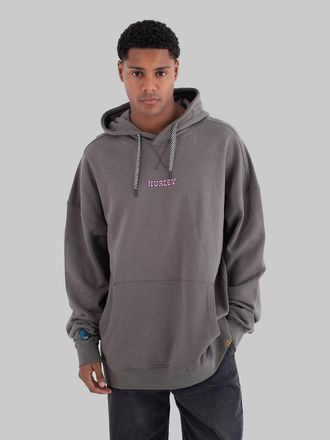 Hurley Hurley ETAM Psico Hoodie dark stone grey