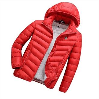 Generic 2026 Vestes pour femmes d&eacute;contract&eacute;es et confortables 2 veste chauffante USB intelligente automne hiver manteau chaud couleur unie manches longues the