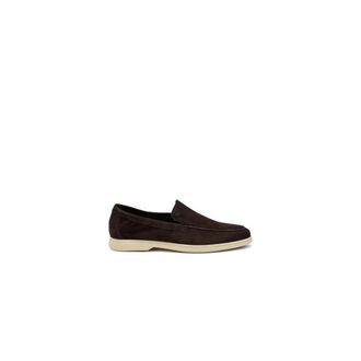 Frau Wildleder Freizeit Herren Slipper in Kakao - - Shoes - Herren - Braun - 43 EU