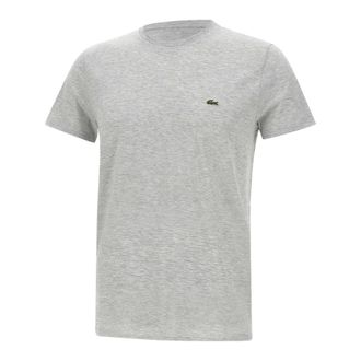 Lacoste Homme, Tops, Gris, Taille: 2XL T-Chemises