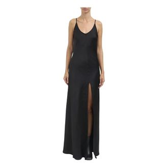 Andrea Ya'aqov Abito sottoveste - - Dresses - Damen - Schwarzk - M