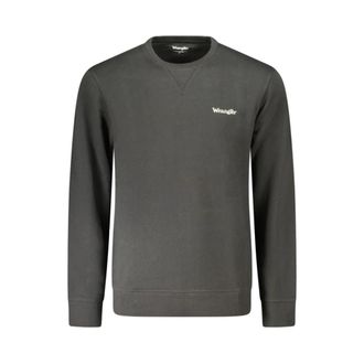 Wrangler Cotton Sweatshirt - - Sweatshirts & Hoodies - Herren - Schwarzk - M