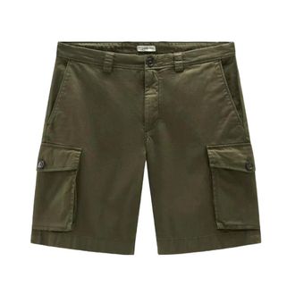 Woolrich Polyester Bermuda Shorts - - Shorts - Herren - Gr&uuml;n - W31