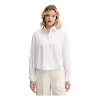 A|X Armani Exchange Chemise en coton - Femme - Blouses et Chemises - Blanc - Taille: 42 FR