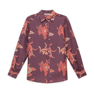 Maliparmi Maliparmi - Chemise Collection Imprim&eacute; - Femme - Blouses et Chemises - Multicolore - Taille: 44 FR