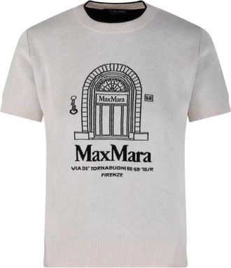 Max Mara Homme, Pulls, Beige, Taille: S Pullover Smmeuforia