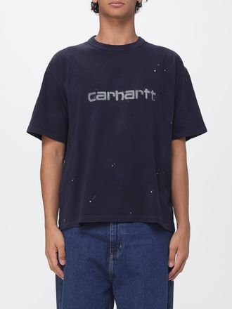 Carhartt Work in Progress Rundhals-T-Shirt aus Bio-Baumwolle mit aufgedrucktem Logo
