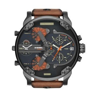 Diesel Homme, Accessoires, Gris, Taille: ONE Size Montre Mr. Daddy 2.0
