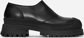 Arket Chunky Lederstiefel -Schwarz