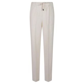 PESERICO Slim-Fit-Hose - - Trousers - Damen - Beige - S