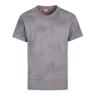 Diesel Homme, Tops, Gris, Taille: L T-shirt décontracté T-Norm