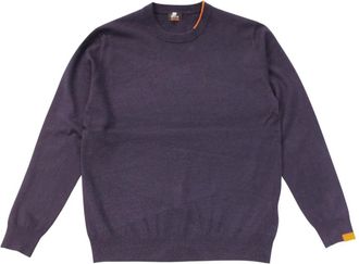 Suns Homme, Pulls, Bleu, Taille: L Tricot &agrave; col rond