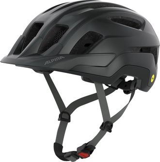 Alpina PARANUS MIPS Helm 2025 Black/Midnight Grey matt, 52-56