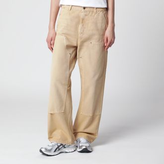 Carhartt Work in Progress Brandon Double Knee Hose mit Destroy-Effekt in Dusty Brown