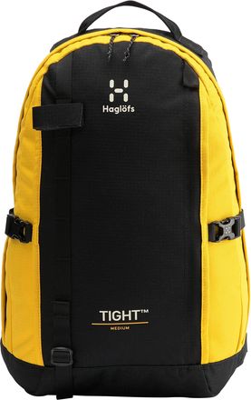 Haglöfs Unisex Tight Medium Rucksack, 4MA-True Black/Pumpkin Yellow, Talla Única