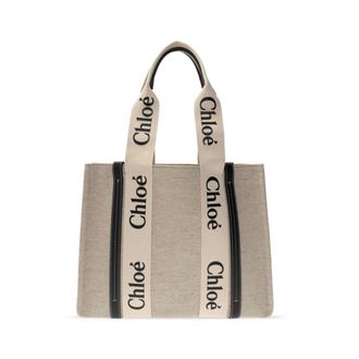 Chlo&eacute; Stilvolle Woody Tote Tasche - - Bags - Damen - Wei&szlig; - ONE SIZE