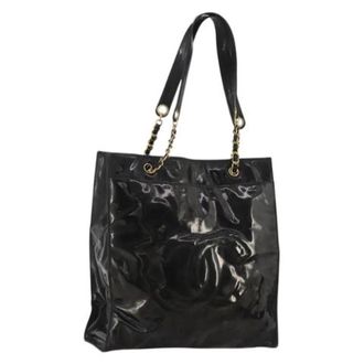 Chanel Pre-owned Leder-Tragetasche - - Pre-owned - Damen - Schwarzk - ONE SIZE
