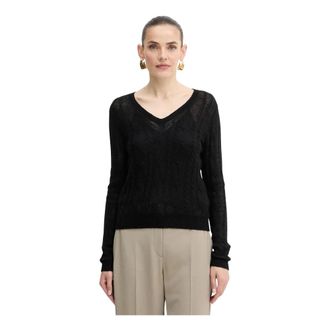 Guess Femme, Pulls, Noir, Taille: 40 FR Izabella Sweater
