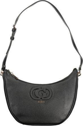 Guess Schwarze Polyethylen-Handtasche