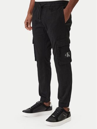 Calvin Klein Jeans Jogginghose J30J324696 Schwarz Skinny Fit