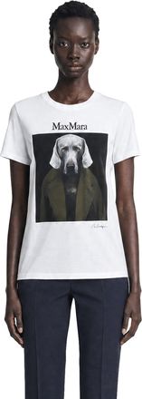 Max Mara William Wegman Print T-Shirt