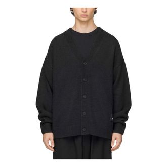 Yohji Yamamoto Cardigan Chito in Viscosa - - Knitwear - Herren - Schwarzk - M