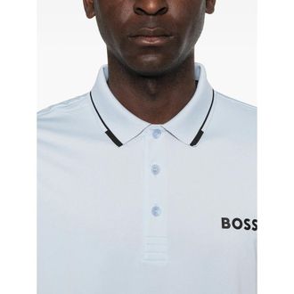 HUGO BOSS Recycled Polyester Polo - Blue
