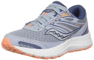 Saucony Damen Cohesion 13 Leichtathletik-Schuh, Mist/Melon, 40.5 EU