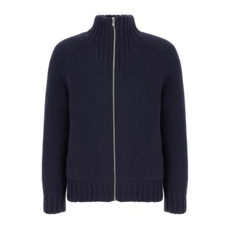Brunello Cucinelli Ma2300616 Kaschmirjacke - - Knitwear - Herren - Blau - XL