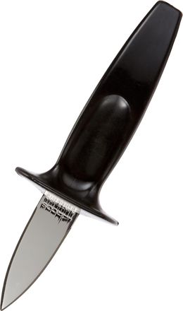 Arcos Austern&ouml;ffnermesser aus rostfreiem Stahl 60 mm und ergonomischem Polypropylen-Griff, Austern&ouml;ffnermesser, Professionelles K&uuml;chengadget, Farbe Schwarz